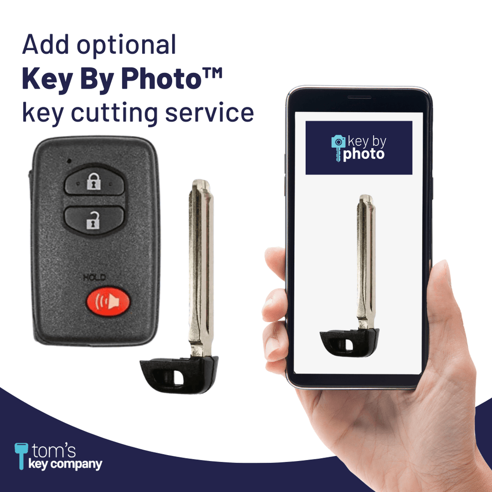 2010-2019 Toyota 4Runner / 3-Button Smart Key FOB (HYQ14ACX-3B-FOB-BLA ...