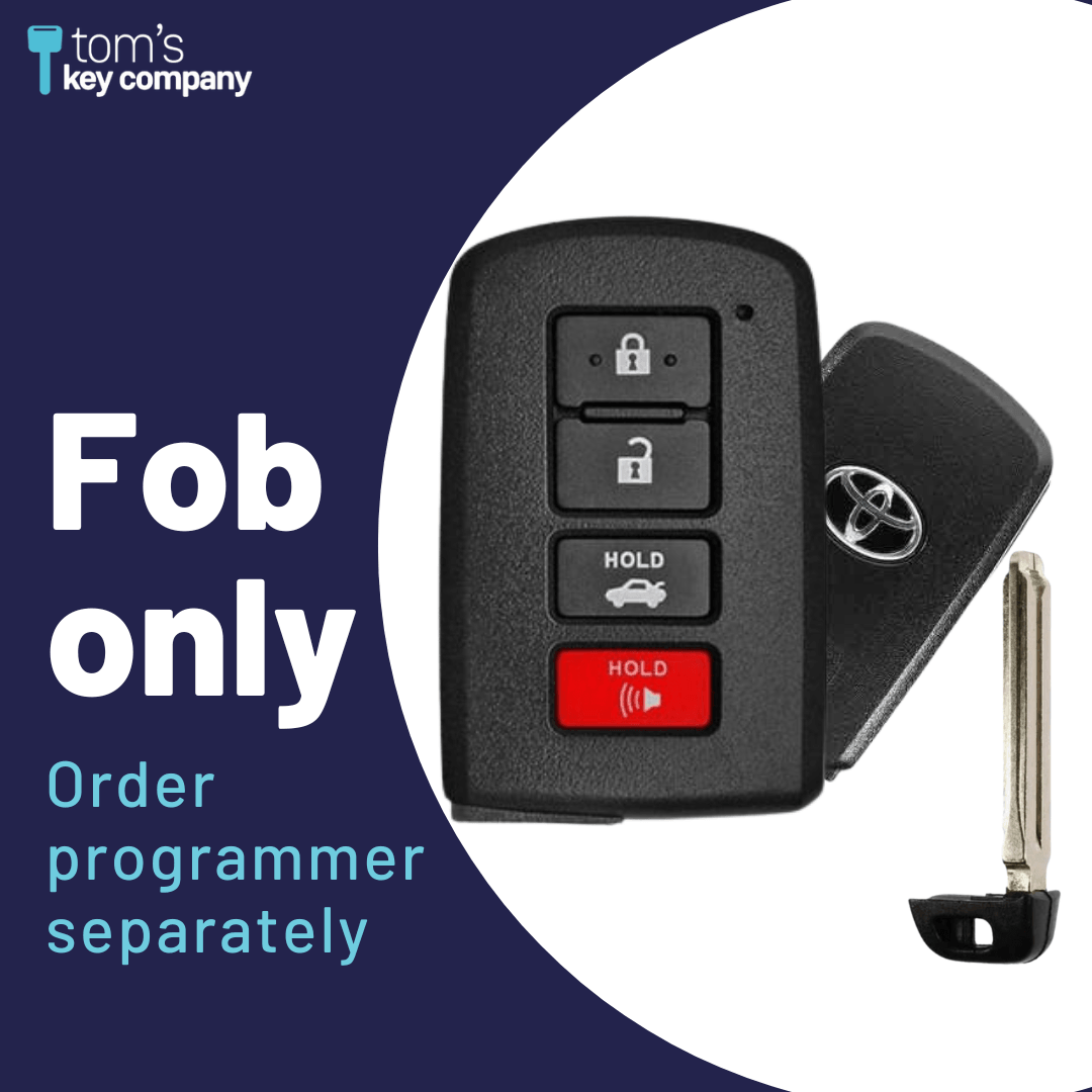 2012-2017 Toyota Camry Smart Proximity Key, Push Button Start Keyless ...