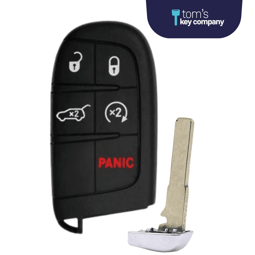 Jeep Compass & Renegade 5 Button Smart Key FOB with Programmer (CDSK-H