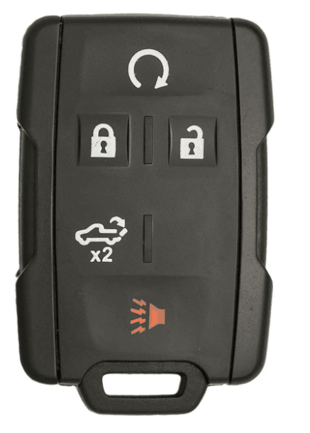 Brand New Aftermarket 5 Button Remote Fob with Tailgate Release and Re
