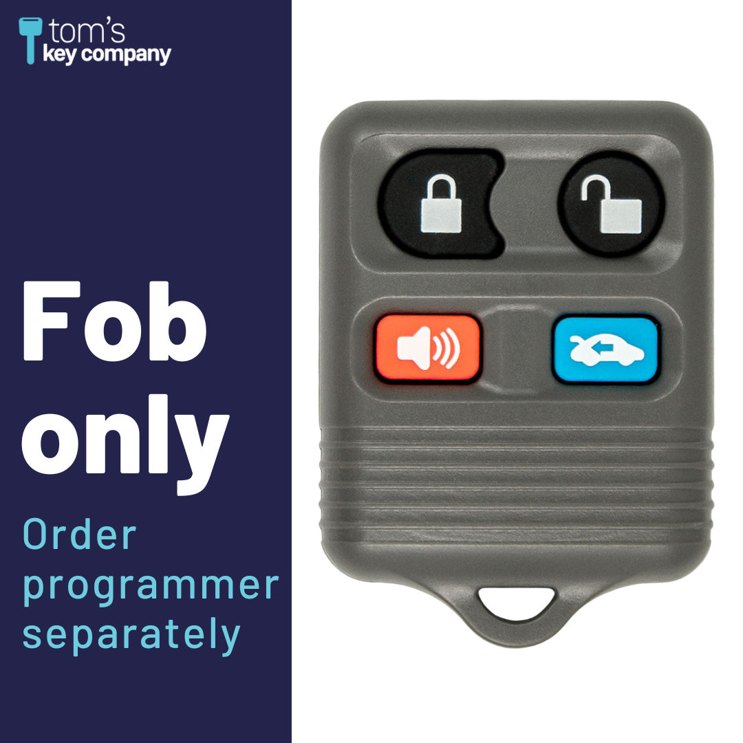 Brand New Aftermarket 4 Button Remote Fob with Trunk Release for Selec