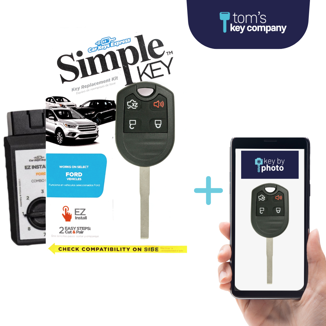 Ultimate Key Bundle DIY Car Key Replacement Kit with SimpleKey™ Progra ...