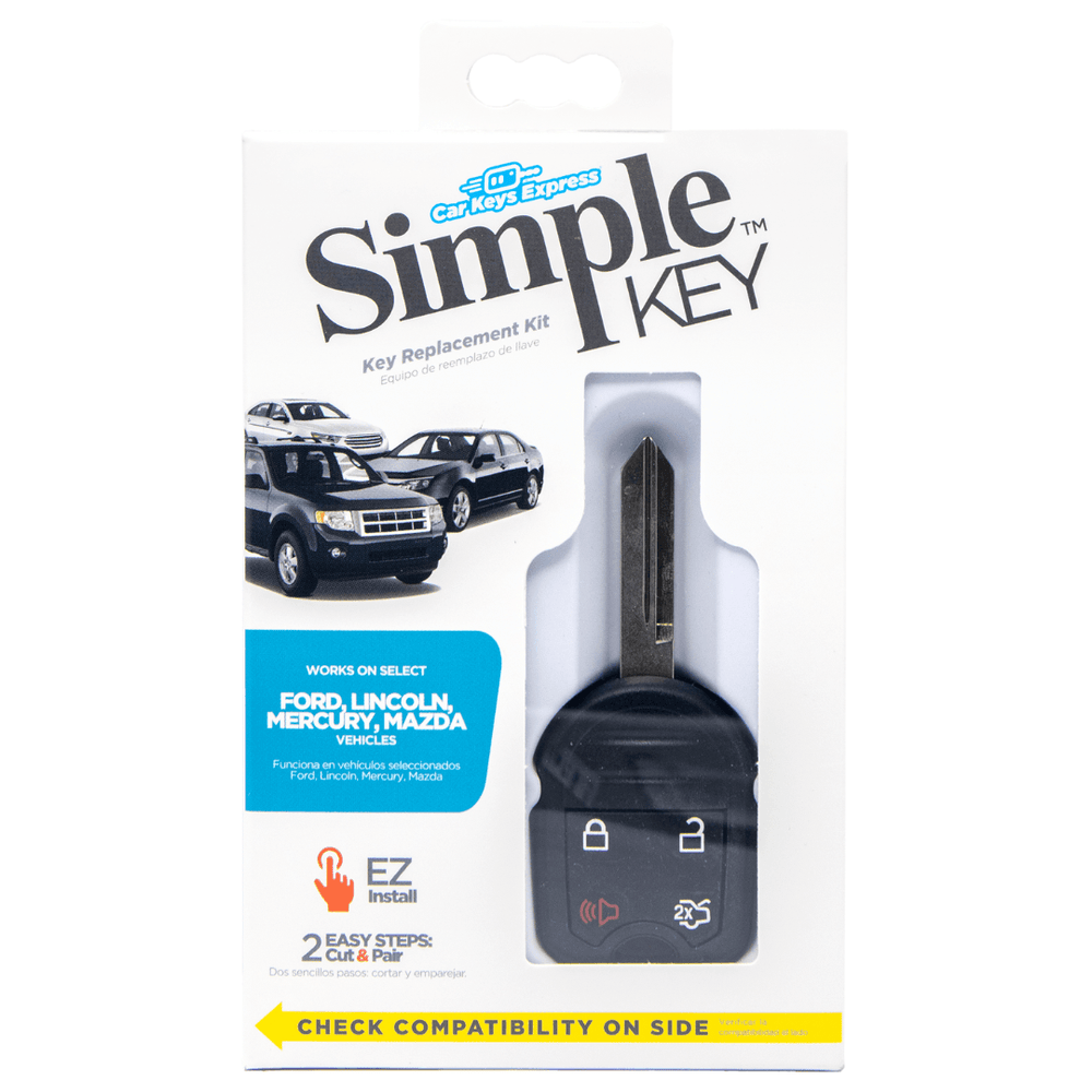 Simple Key Programming Kit - Ford, Lincoln, Mercury, Mazda Vehicles (F