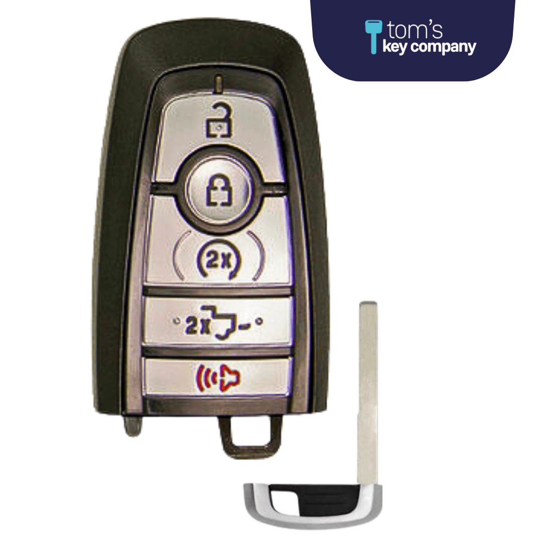 Brand New Aftermarket 5-Button Smart Key with Remote Start and Tailgat