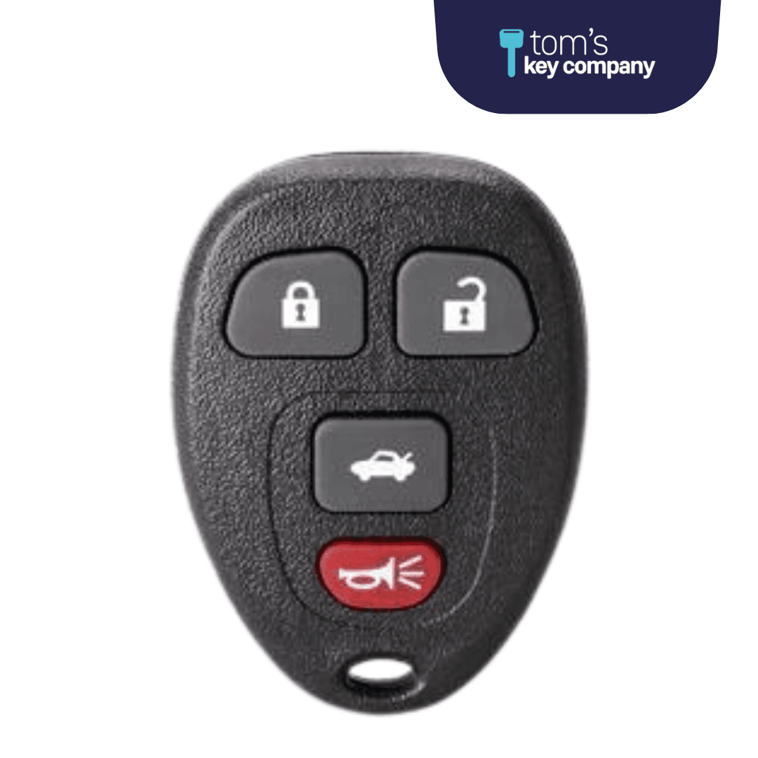 Brand New Aftermarket 4 Button Remote FOB for Select Buick, Chevrolet,