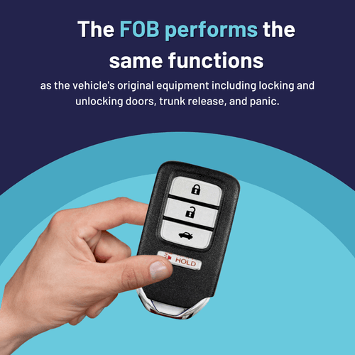 Honda Accord, Civic, & CR-V 4-Button Smart Key with Trunk Release (HON