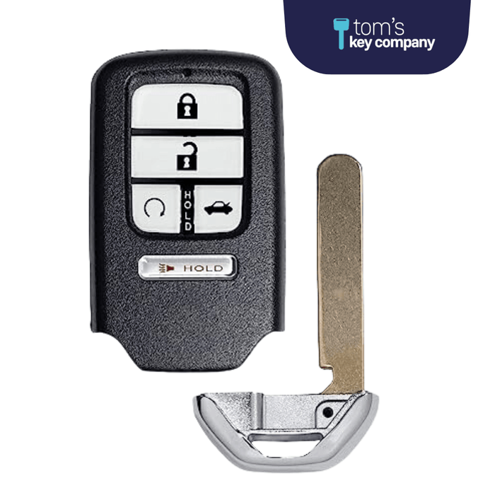 Honda Civic 5-Button Smart Key with Remote Start and Trunk Release (HO ...