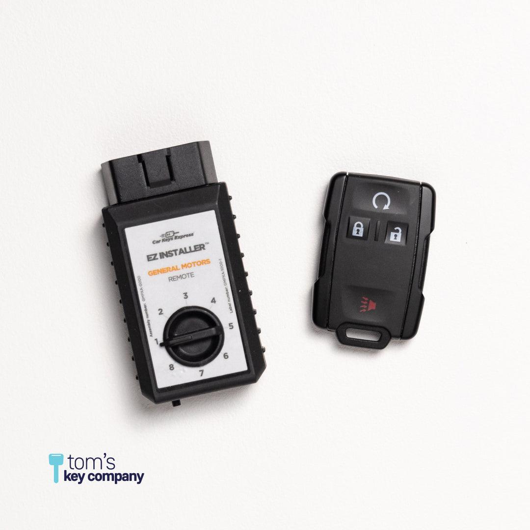 Keyless Entry Remote for Select Chevrolet & GMC Vehicles, 4 Button Rem ...