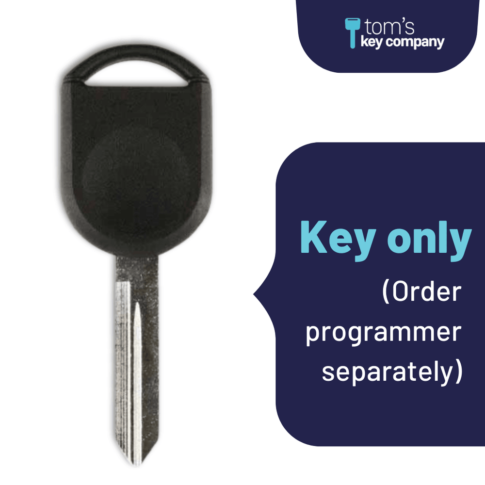 Transponder Key for Select Ford & Lincoln Vehicles (FORKEY-4D63)