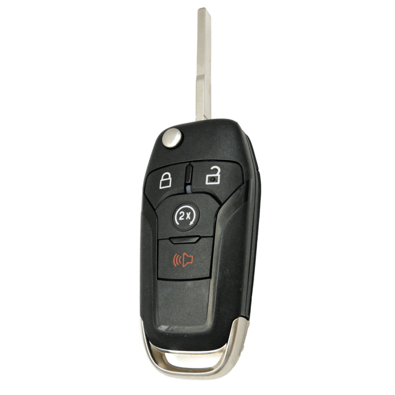 Ford Aftermarket Keyless Entry Flip Key 4-Button with Remote Start (FO