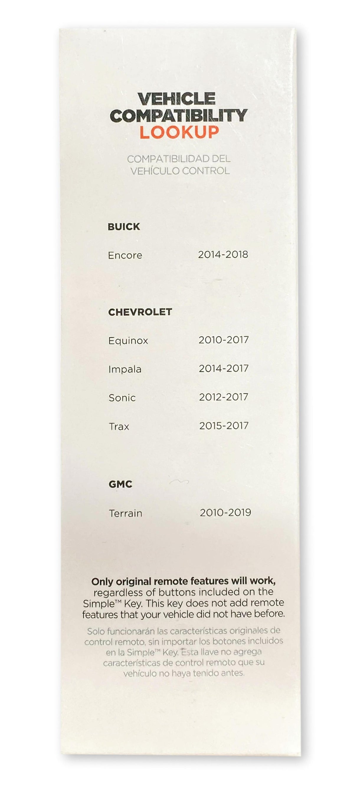 GM Simple Key 3 Button Flip Key (GMFK3SK-KIT)