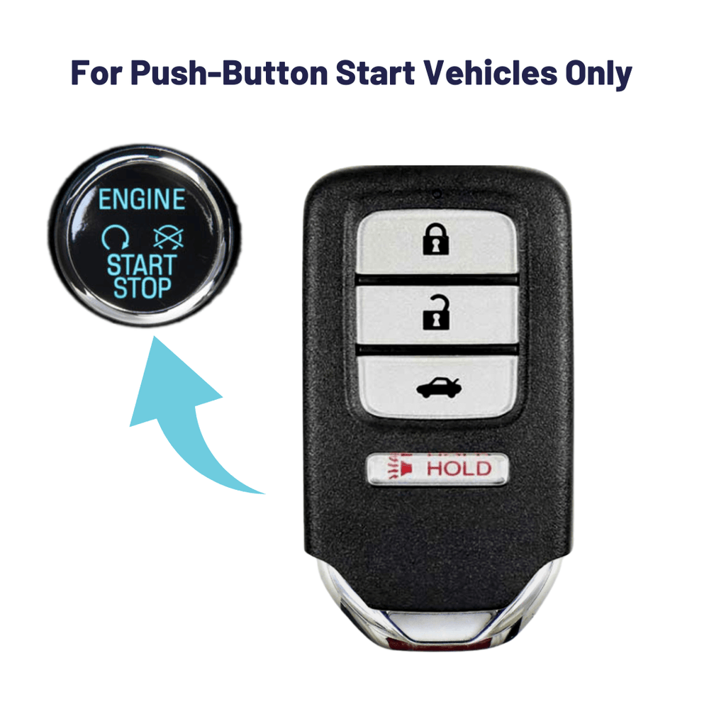Honda Accord, Civic, & CR-V 4-Button Smart Key with Trunk Release ...
