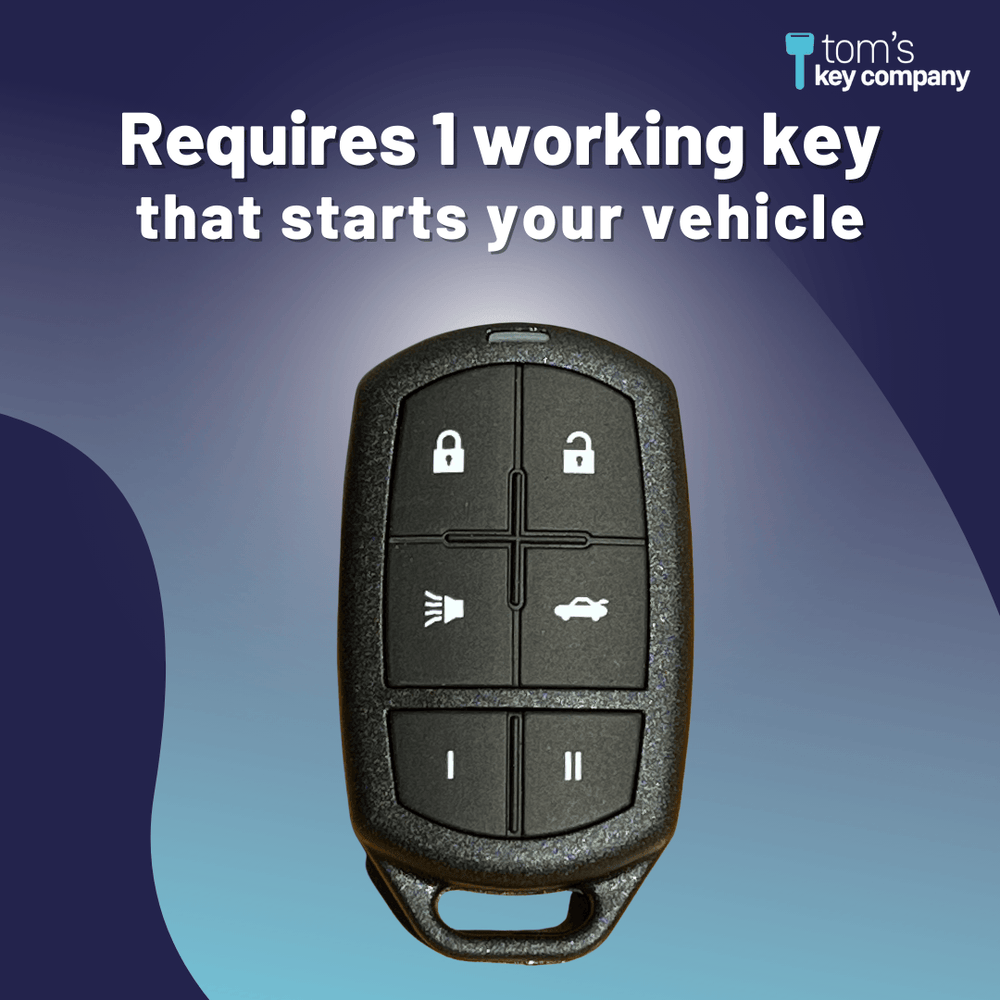 Replacement Car Remote for Hundreds of Vehicles, Keyless Entry FOB for