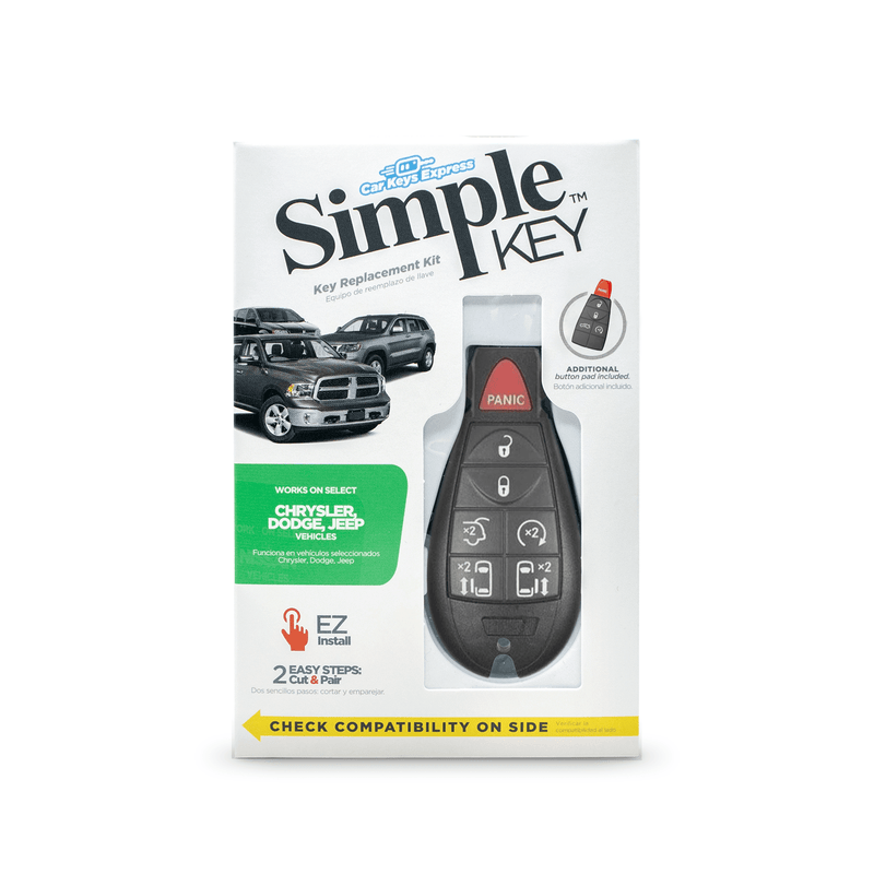 Chrysler, Dodge, Jeep and Volkswagen Simple Key Programmer for Non-Pro