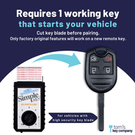 Simple Key Programming Kit - Ford (FORRK4HSSK-KIT)