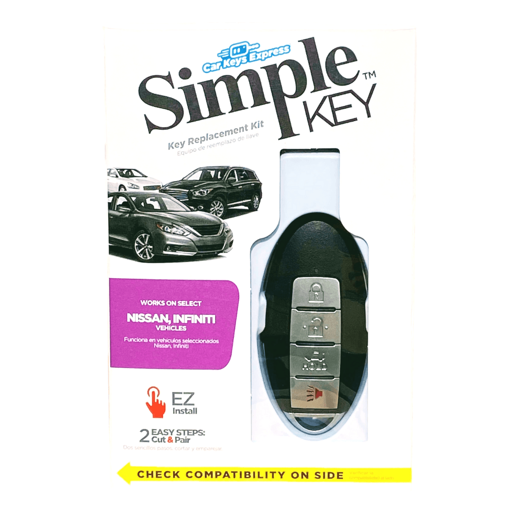 Nissan & INFINITI Simple Key Programmer for Smart Key Fob (NISK-E4TZ0S ...