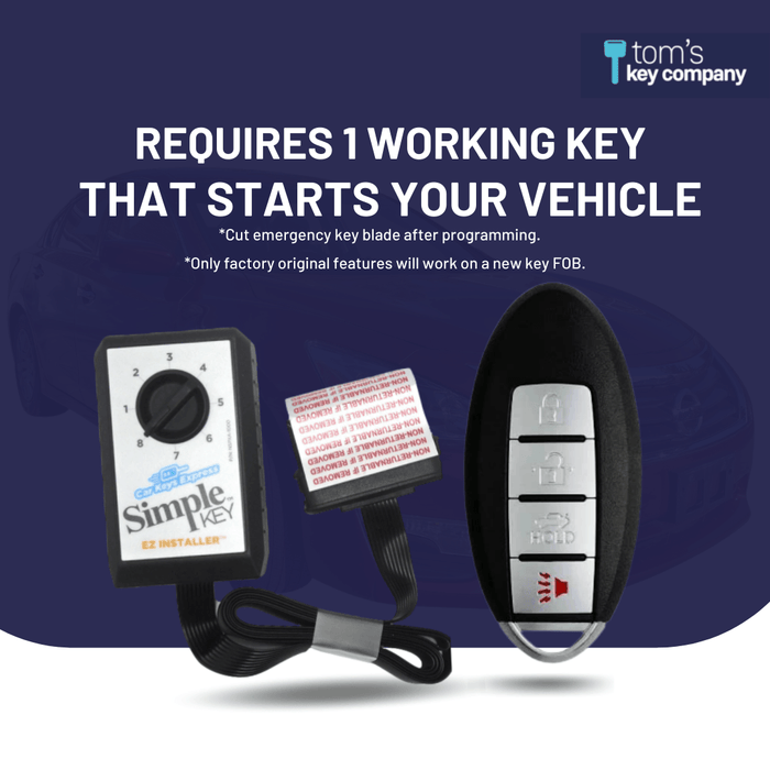 Nissan Altima 2013-2018 Push Button Start | Tom's Key Company