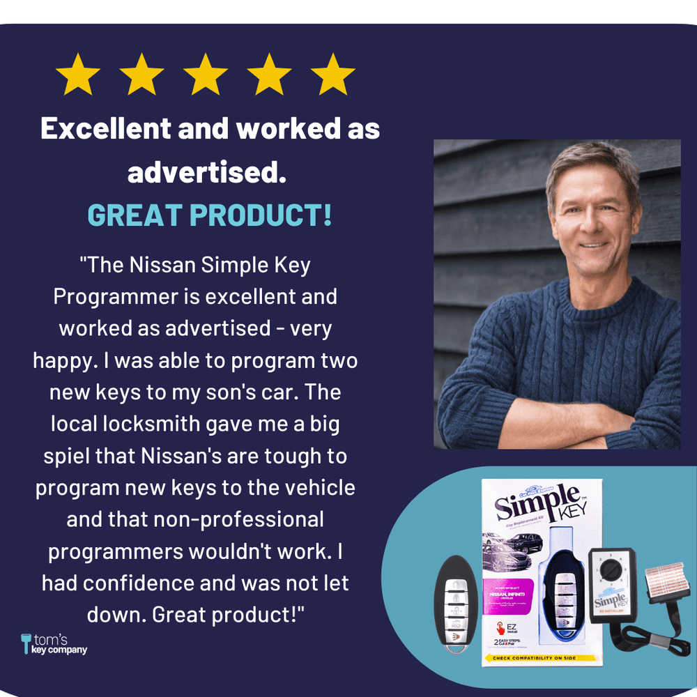 Nissan & INFINITI Simple Key - Program Smart Key Fobs for Your Vehicle