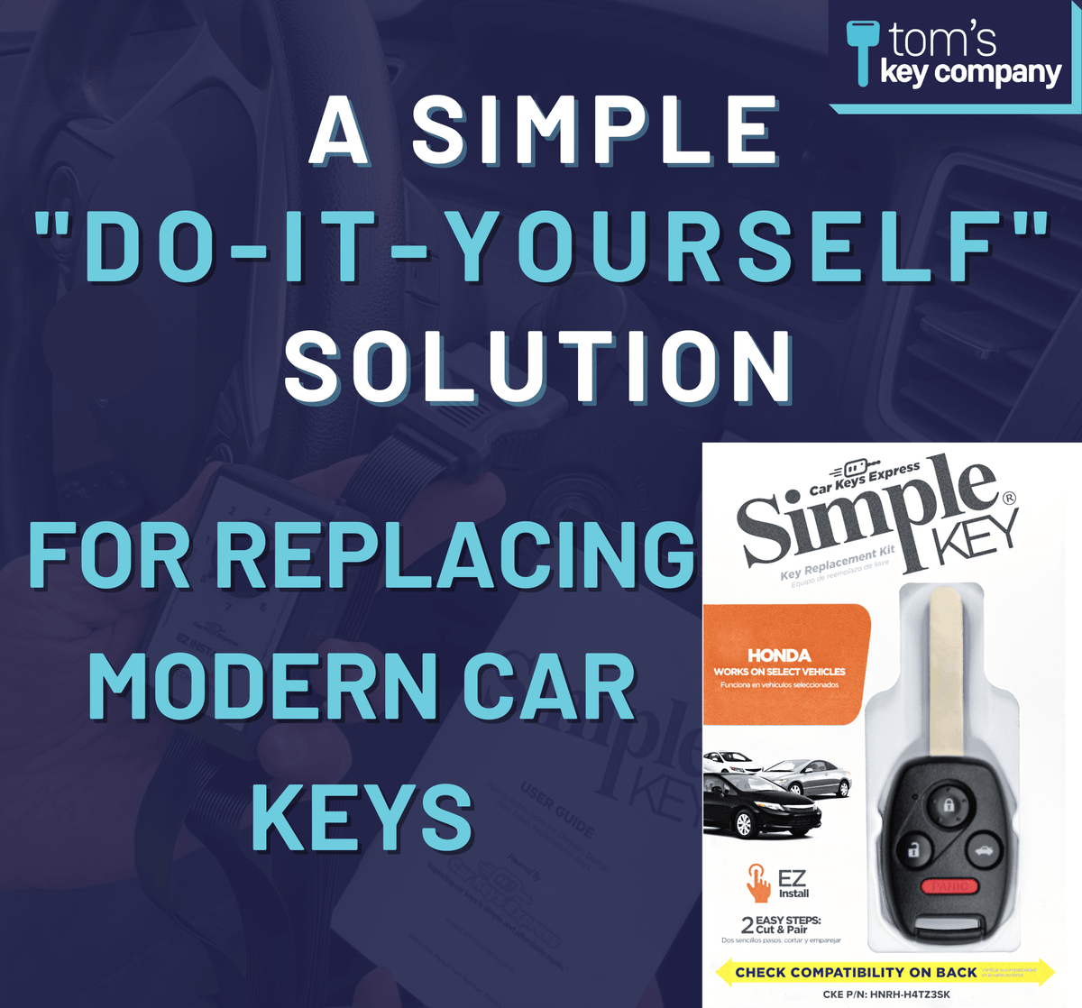 Simple Key Programming Kit - Honda Civic 2012-2013 - N5F-A05TAA - (HNR