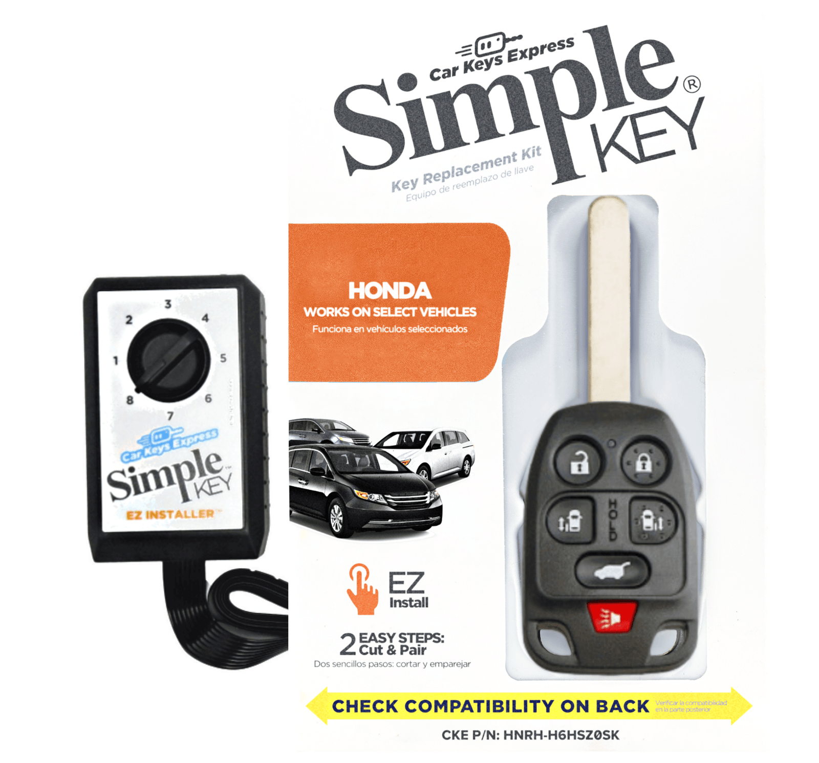 Simple Key Programming Kit - Honda Odyssey 2011, 2013-2014 - N5F-A04TA