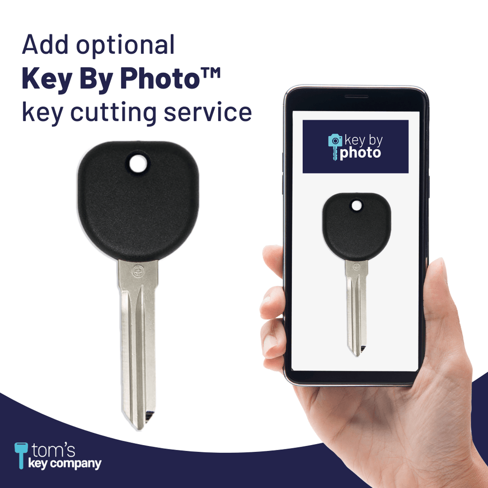 Transponder Key for Select Buick, Cadillac, Chevrolet, GMC, Pontiac, S